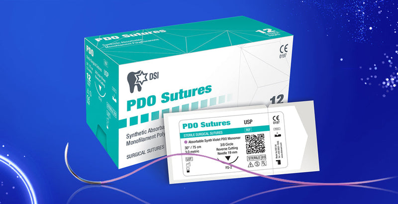 DSI PDO Sutures- For Prolonged Wound Support During Extended Healing P